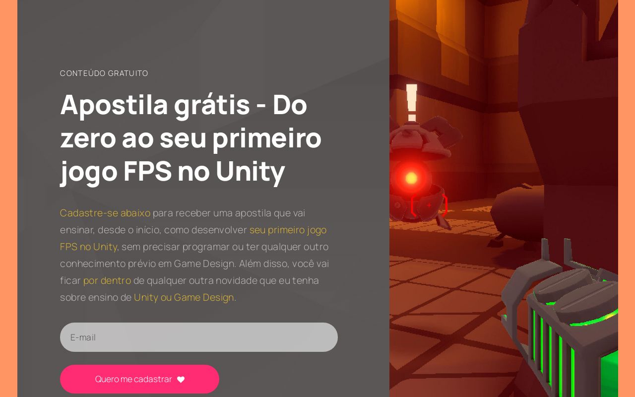 Workshop - Desenvolva seu primeiro jogo FPS no Unity em 120 min